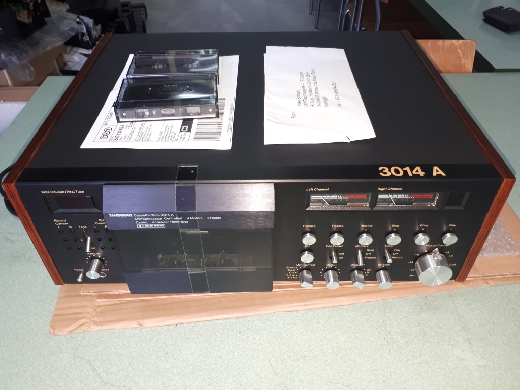 Tandberg 3014A: rebuild & review | LAB2104